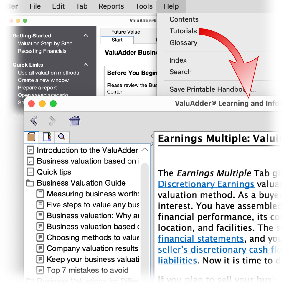 Business Valuation Software – ValuAdder