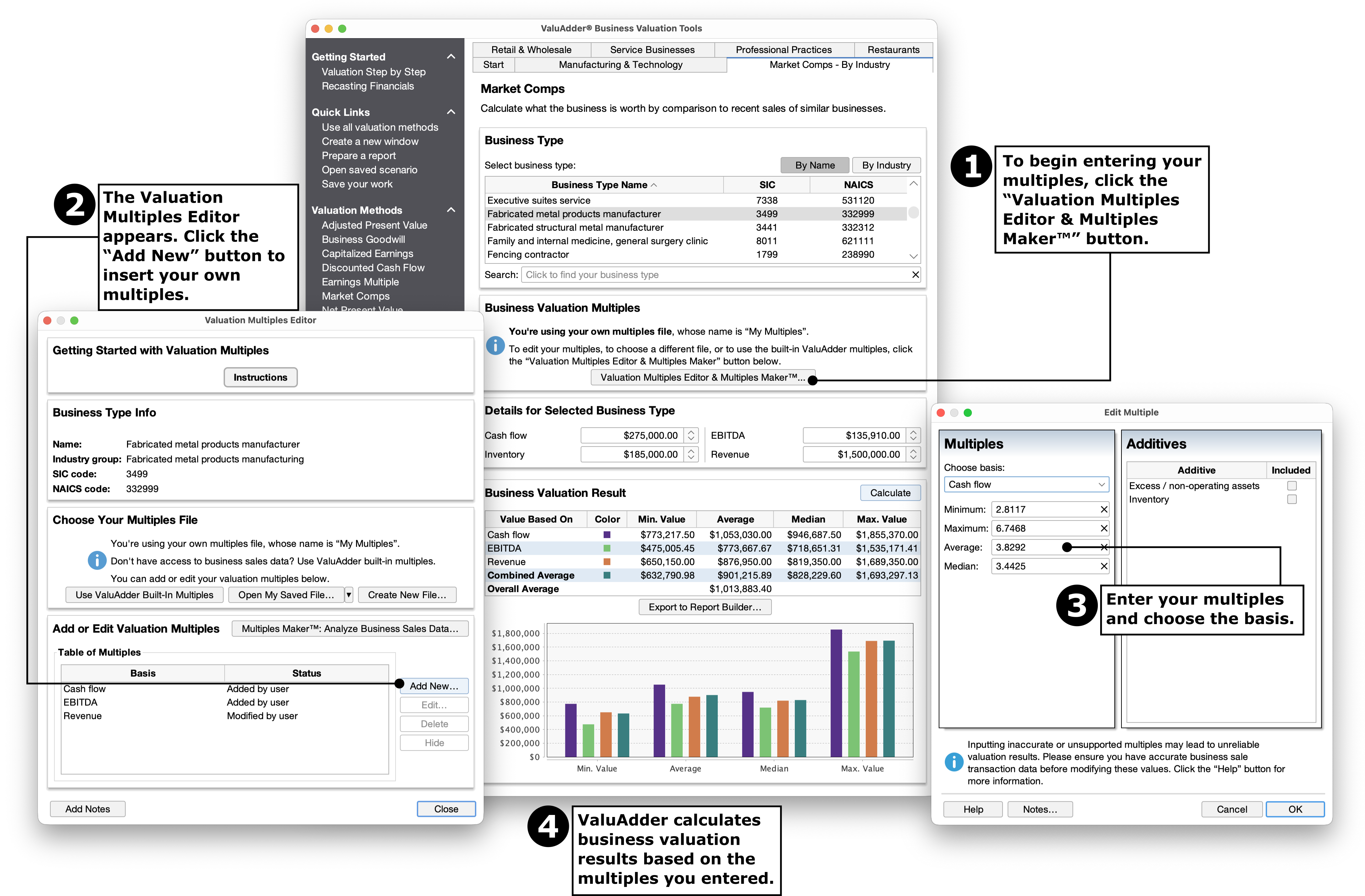 Business Valuation Software – ValuAdder