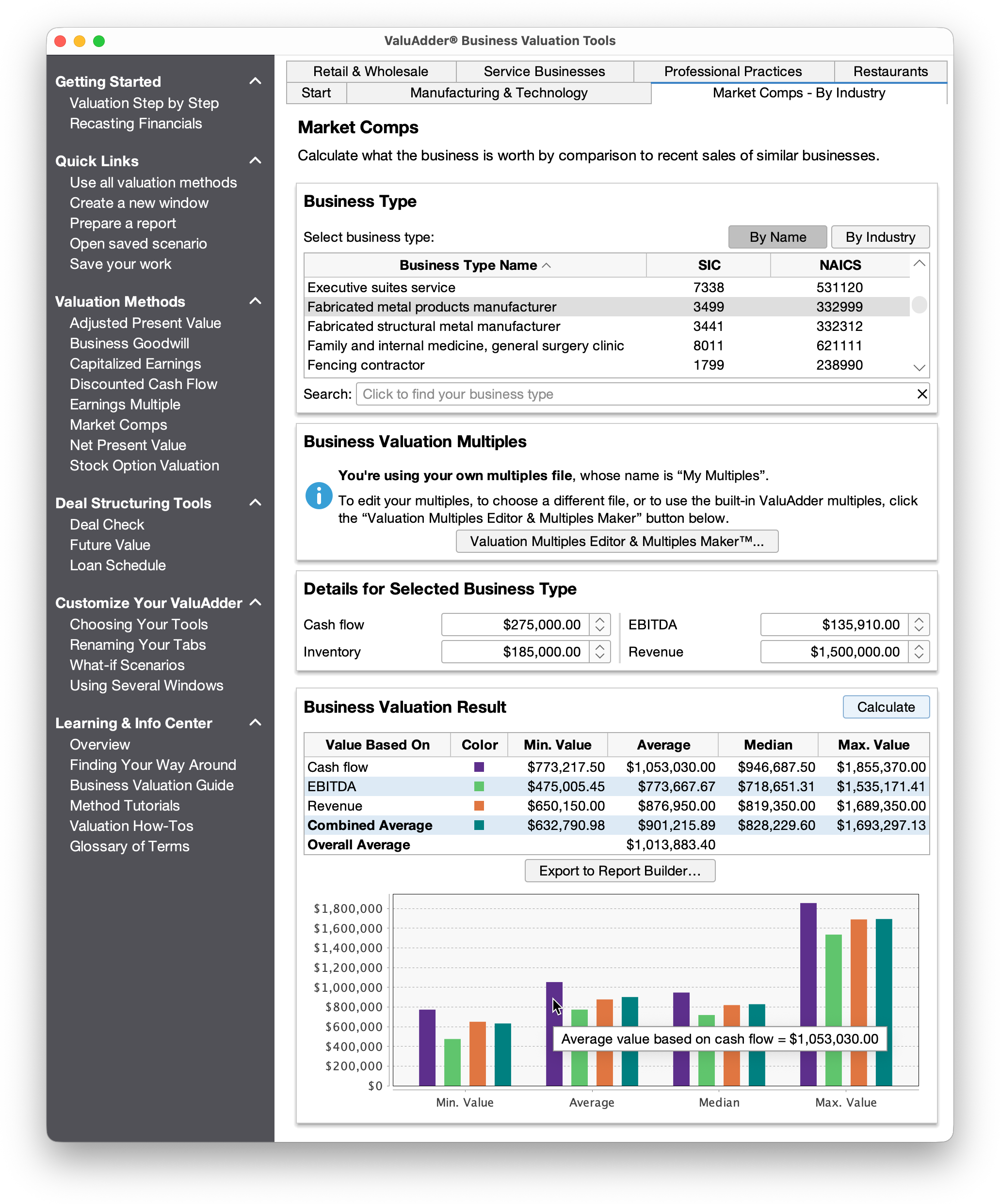 Business Valuation using Market Comps – ValuAdder