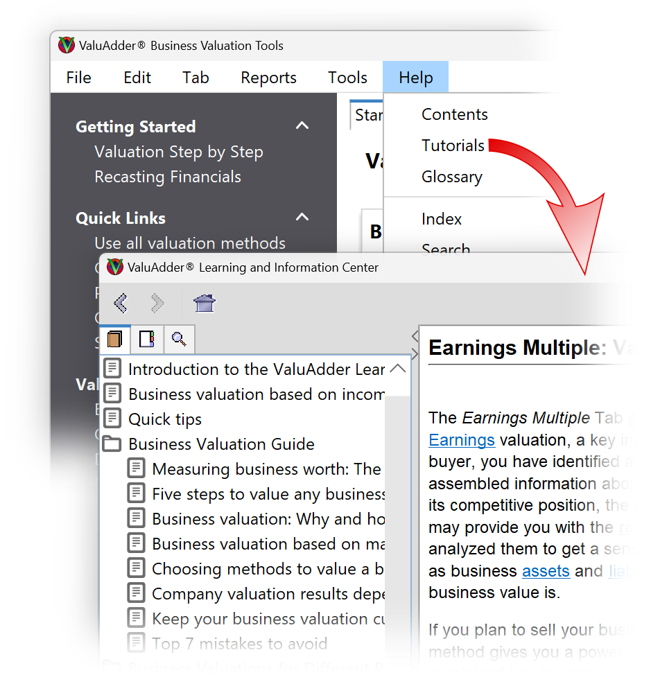 Business Valuation Software – ValuAdder