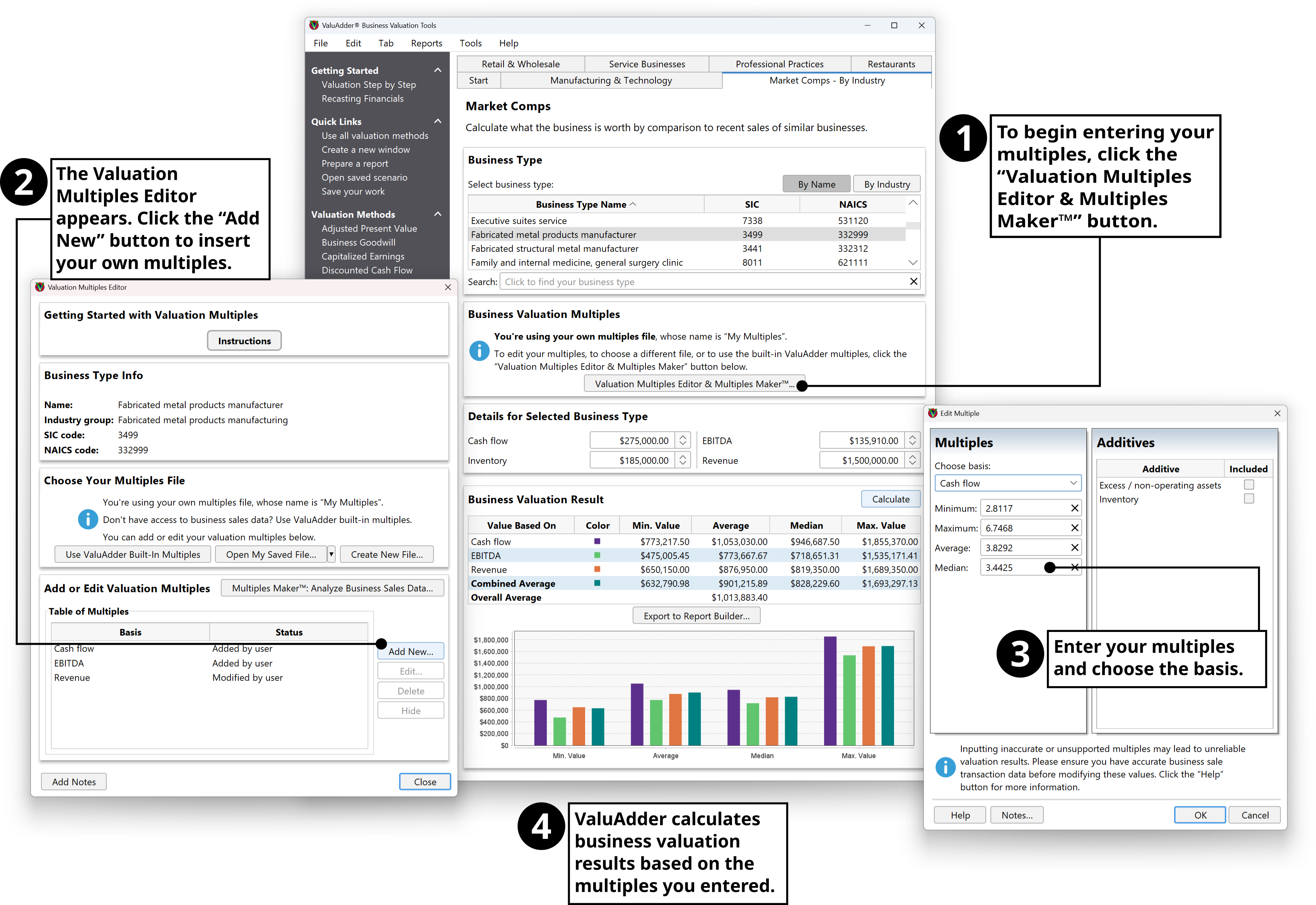 Business Valuation Software – ValuAdder
