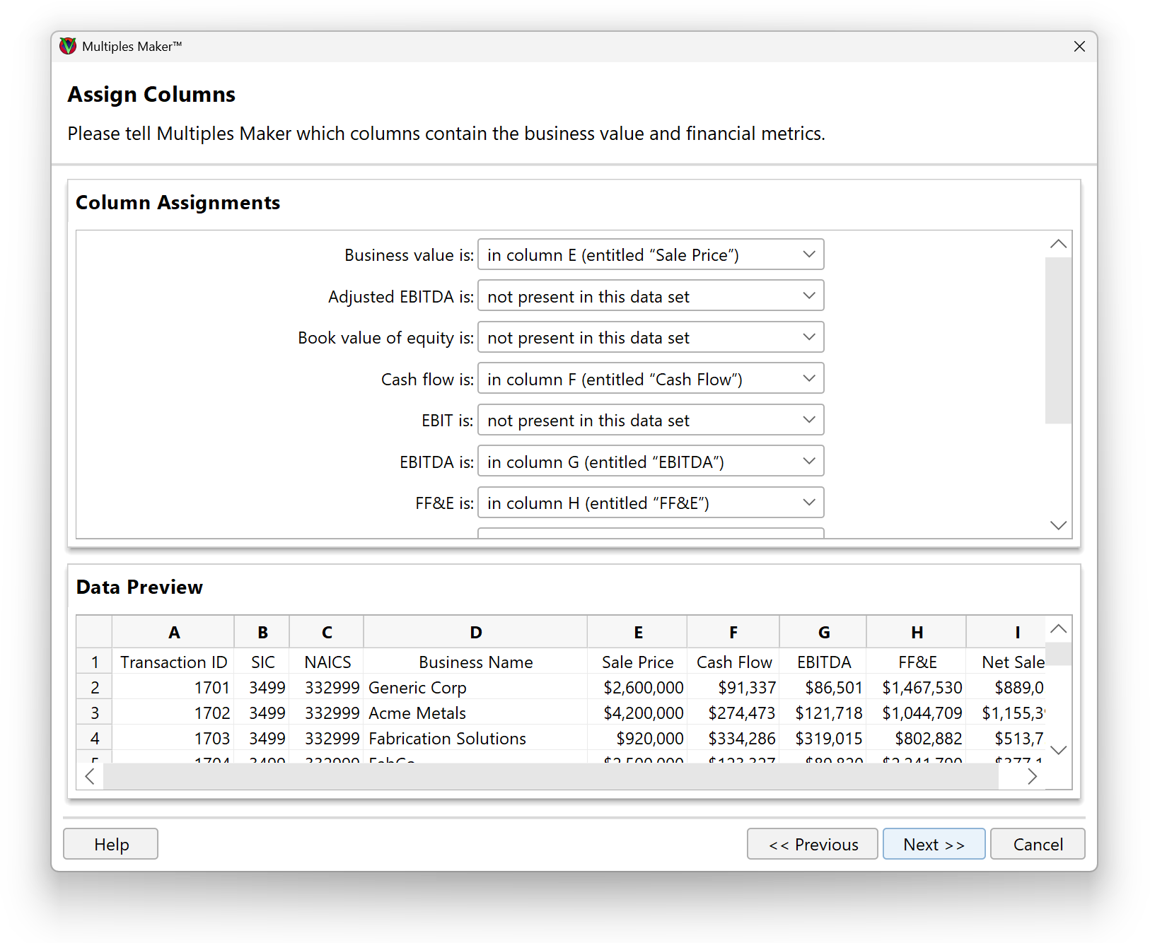 Multiples Maker™ – ValuAdder